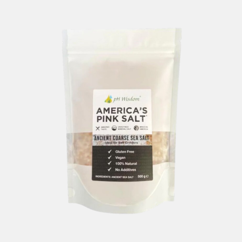 Real Salt America's Pink Salt Hrubozrnná sůl — Cukrfree Shop