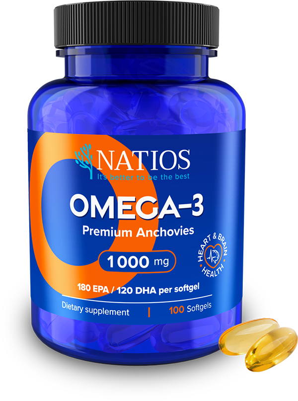 Natios Omega-3 Premium Anchovies 1000 mg — Cukrfree Shop